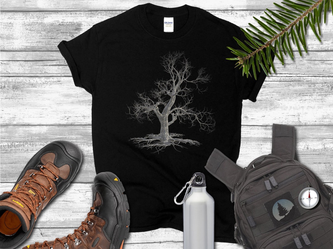 Tree Shirt Nature Lover T Shirt Forest Shirt Camping Shirt Mountains ...