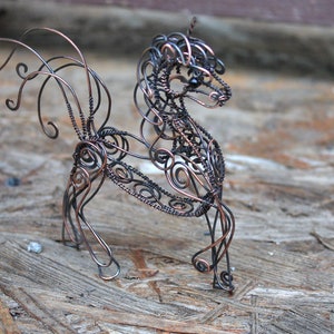 Unicorn Sculpture - Mini Real Wire Wrapped Unicorn- Metal Unicorn - Etsy