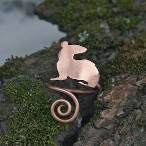 Rat's Ring - Mouse's Ring - Animal Ring - Rat's Lover Ring - Small ...