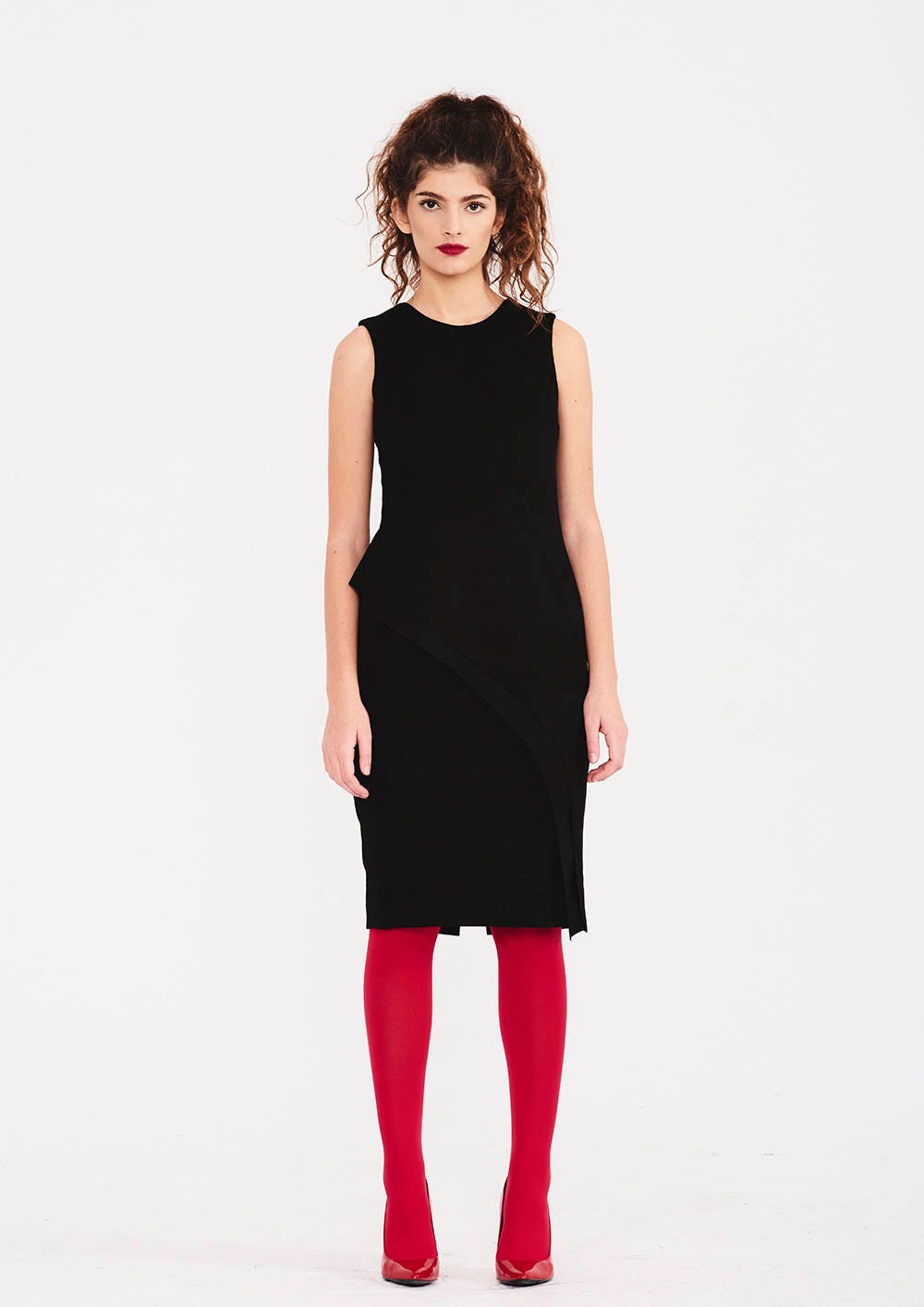 Red Dress Classy Dress for Women Red Dress Shift Dress - Etsy