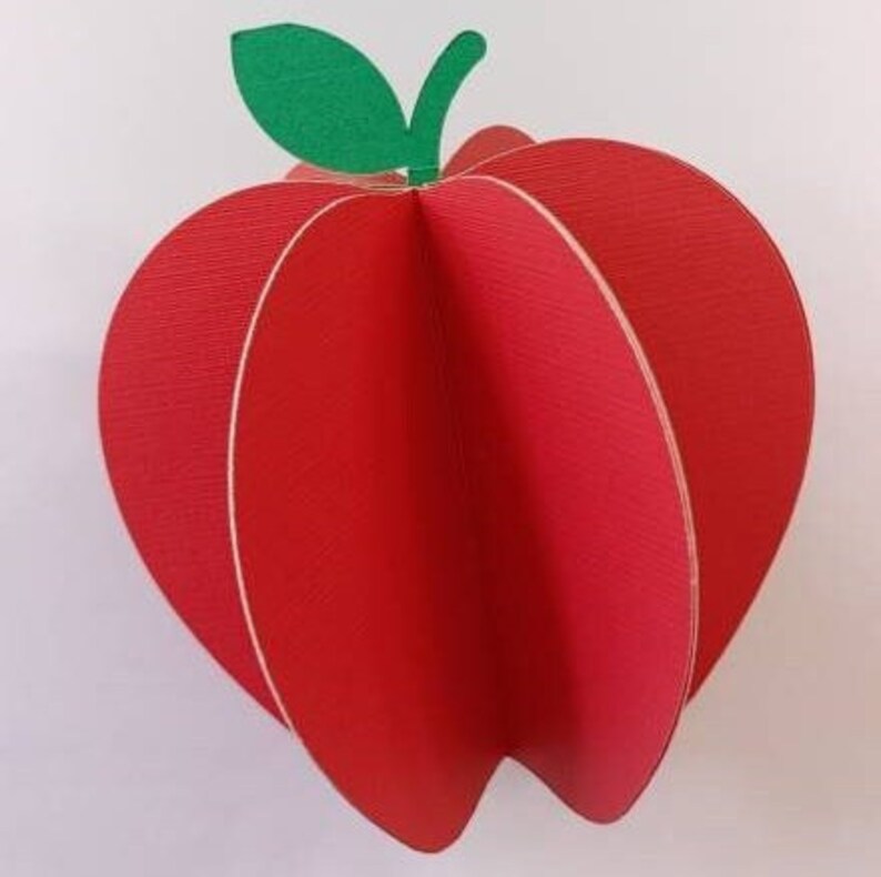 DIY Kit, Autumn Apples, Paper Craft Kit, Handmade Gift, Adult/children ...
