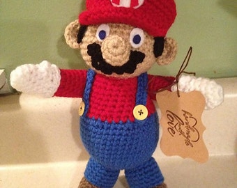 Mario plush | Etsy