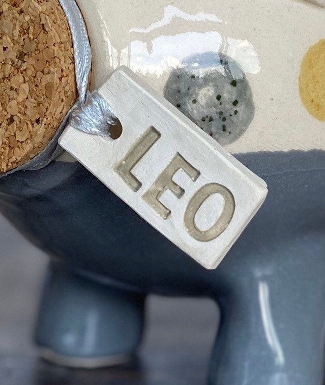 Personalised Ceramic Name Tag - Etsy