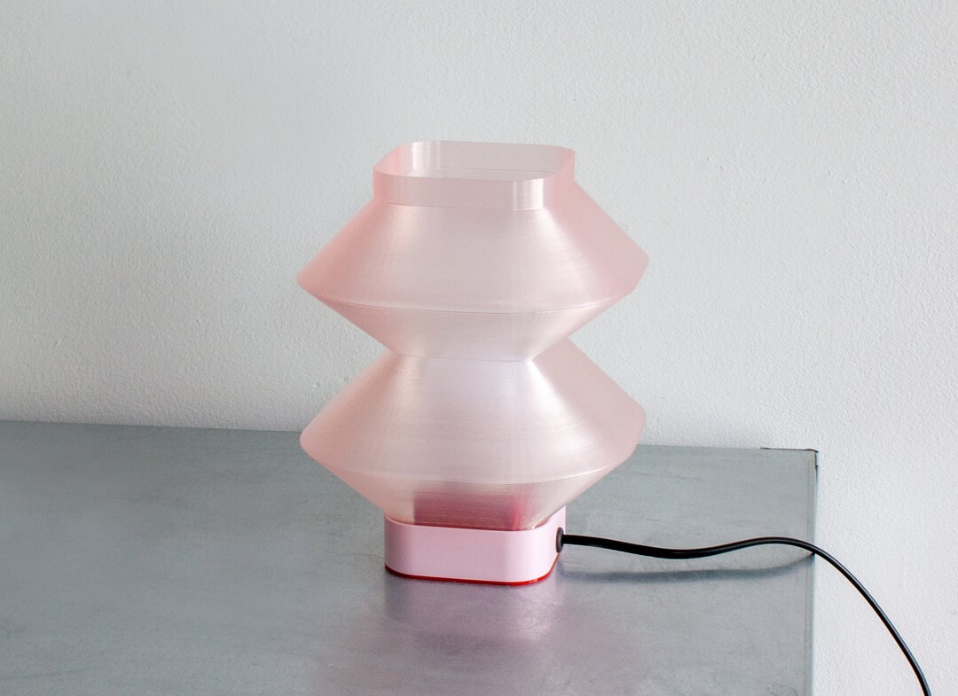 Modern Table Lamp, Candy Pink Colour, Passion and Romantic, Bedside ...