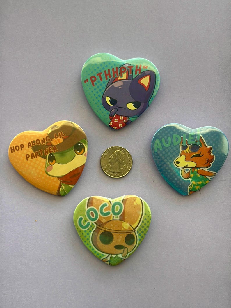 Cowboy Frog Button Badge | Cowboy Frog Pin | Frog Froggie Froggy Froggo ...