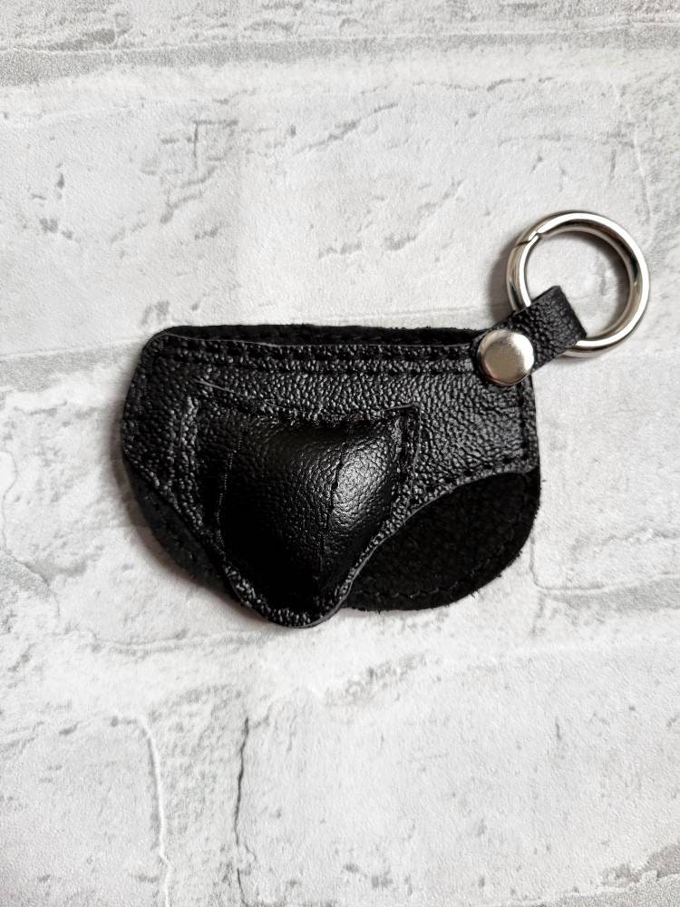 LIMITED EDITION Keychain Leather "dickprint & Dirty Pants" - Etsy