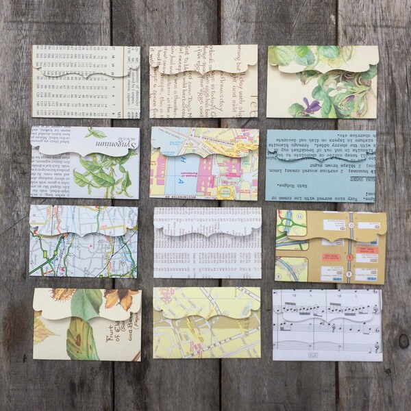 Vintage Atlas Pages - Etsy