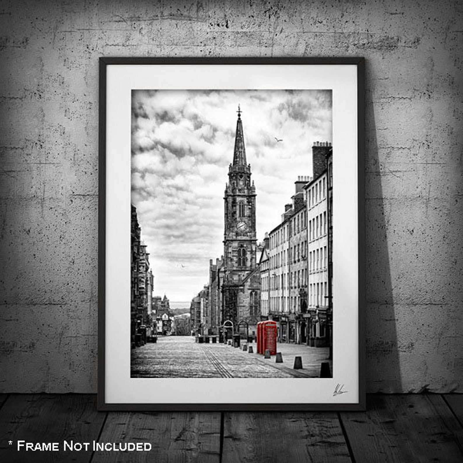 Edinburgh Black and White Photograph - Edinburgh Art Print - Edinburgh ...