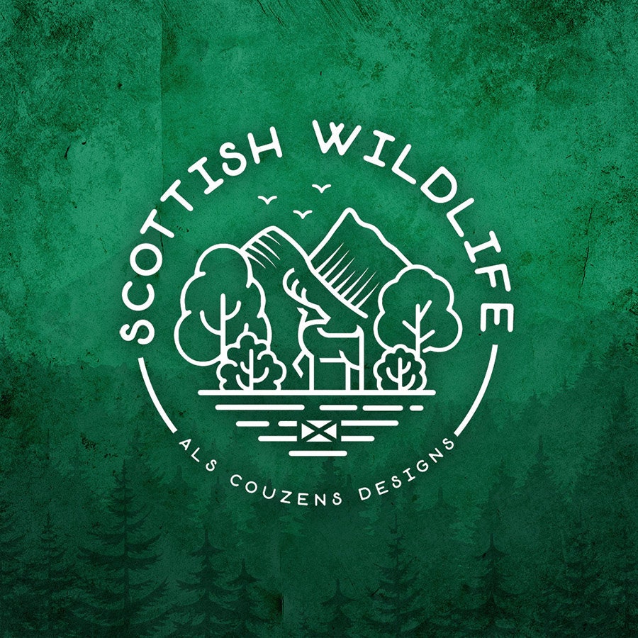 Scottish ANIMALS Print British WILDLIFE Print Wildlife | Etsy