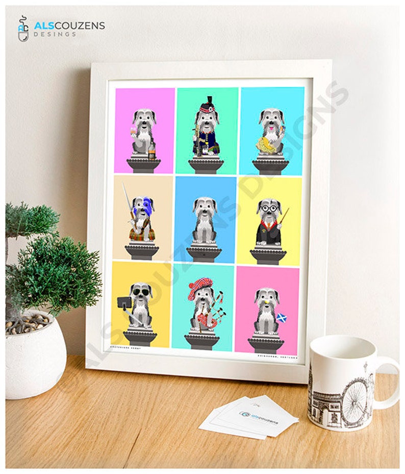 Greyfriars Bobby Edinburgh Print Greyfriars Bobby Print - Etsy UK