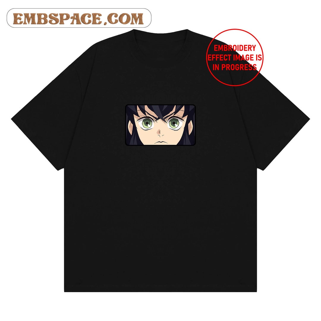 Inosuke Embroidery Sweatshirt, Kimetsu No Yaiba Embroidery Shirt, Anime ...
