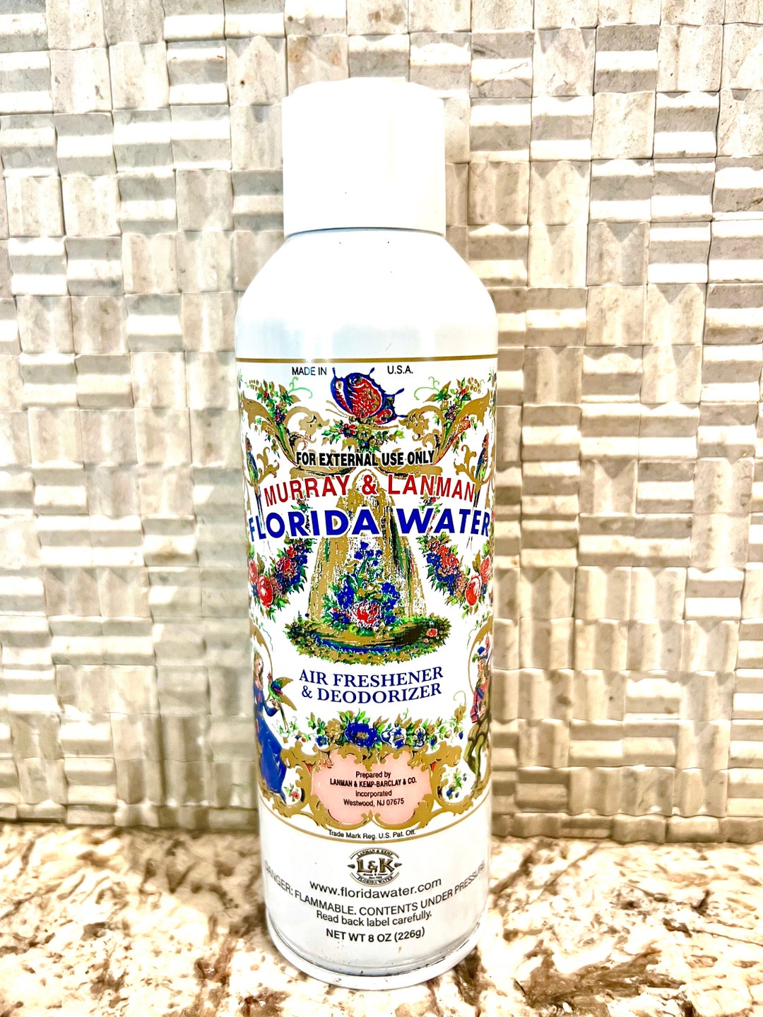Florida Water Spray: Air Freshner and Deodorizer, 8 Oz Spiritual ...