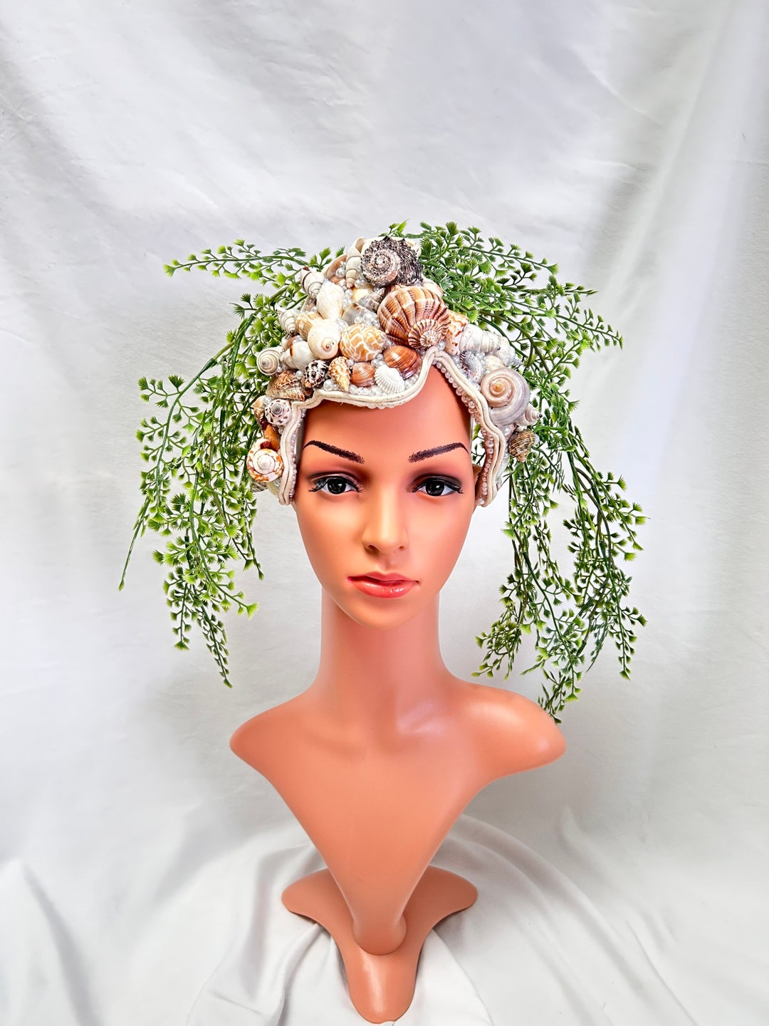 Siren Mermaid Shell Crown Headpiece - Etsy