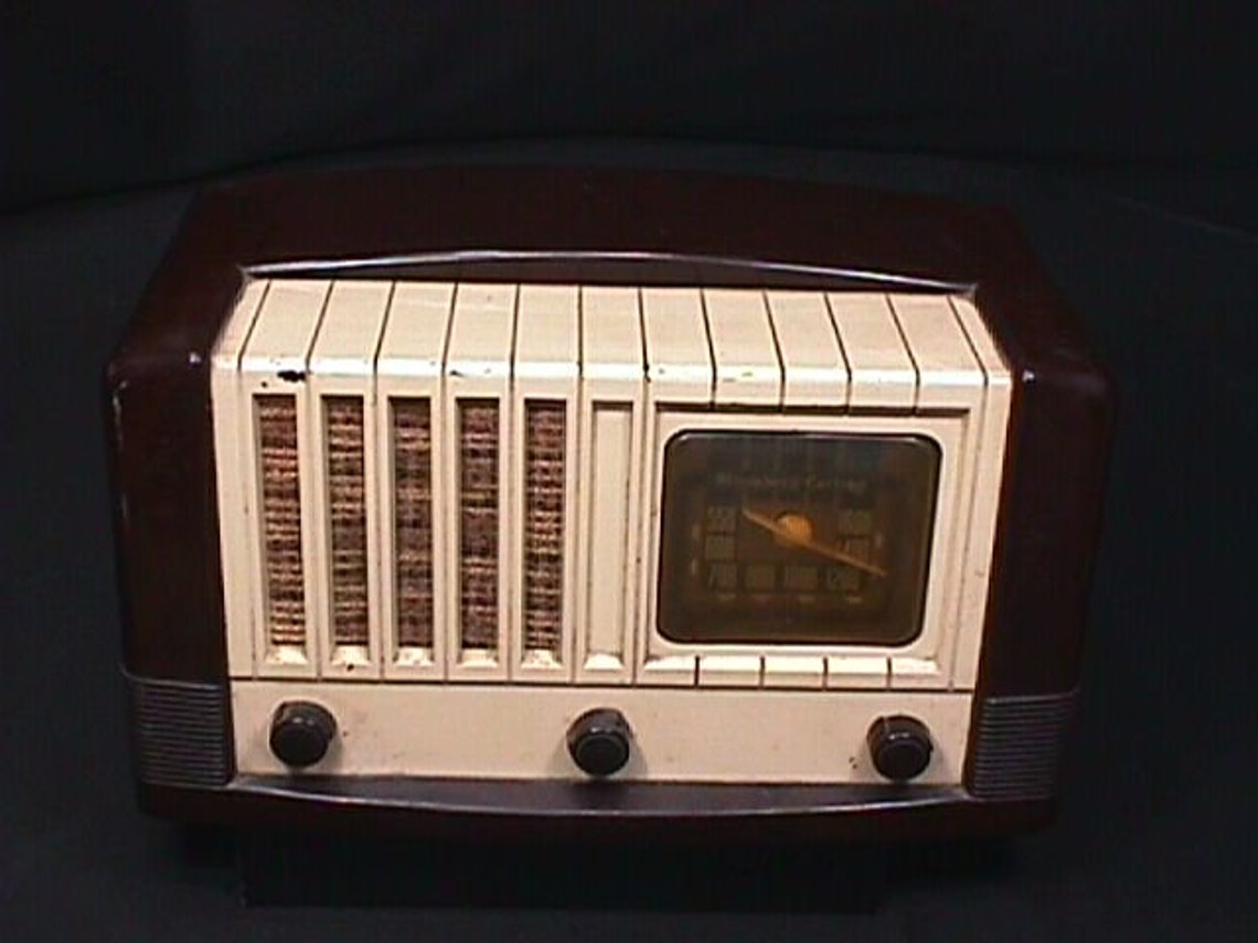 Antique Bakelite Cases AM Stromberg-carlson Tube Radio - Etsy