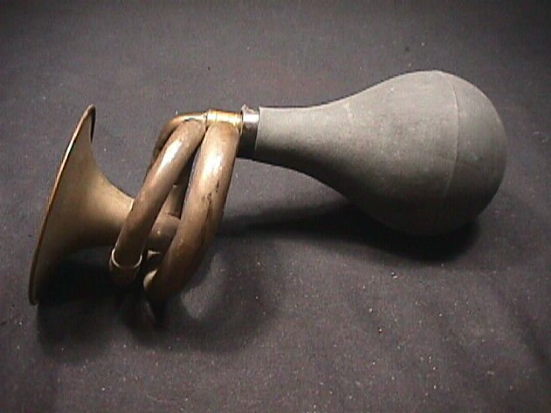 An Antique Very Unusual Brass Bulb Horn Needs Reed - Etsy