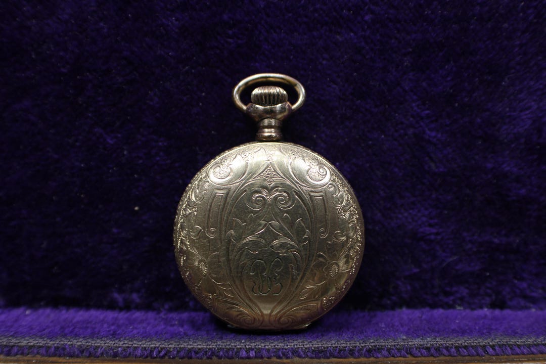 An Antique 1900 Mutual Watch Co. A Real Nice Gold Filled Hunter Case ...