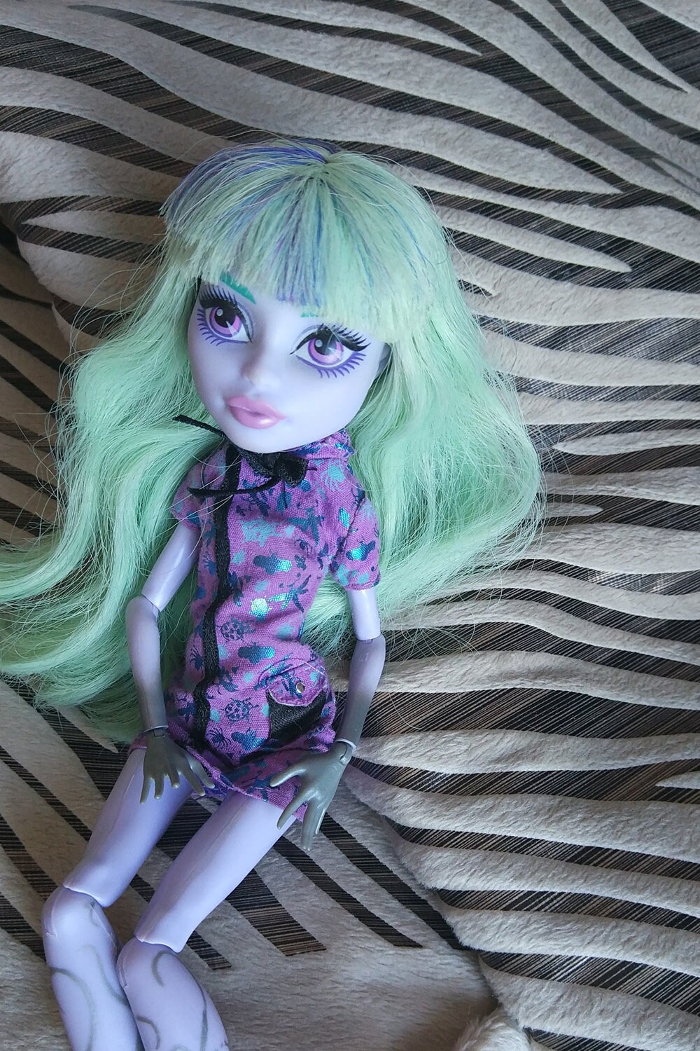 Dollhouse Furniture - Bean Bag, Soft Chair, Armchair 1/6 Scale Doll's ...