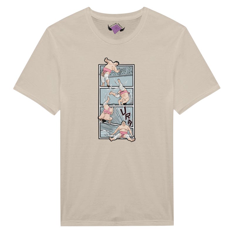 Ura - Manga Style - Sumo Fan - Unisex Short Sleeve Cotton T-shirt - Etsy