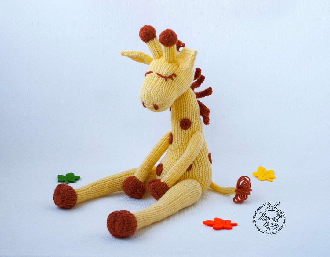 Giraffe Toy for Baby. Amigurumi Softie Giraffe. Instant Download ...