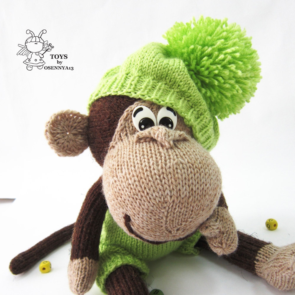Monkey Knitting Pattern