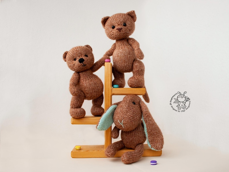 Kitty Milksi Knitting Amigurumi Pattern: Funny Knitted Round Without ...