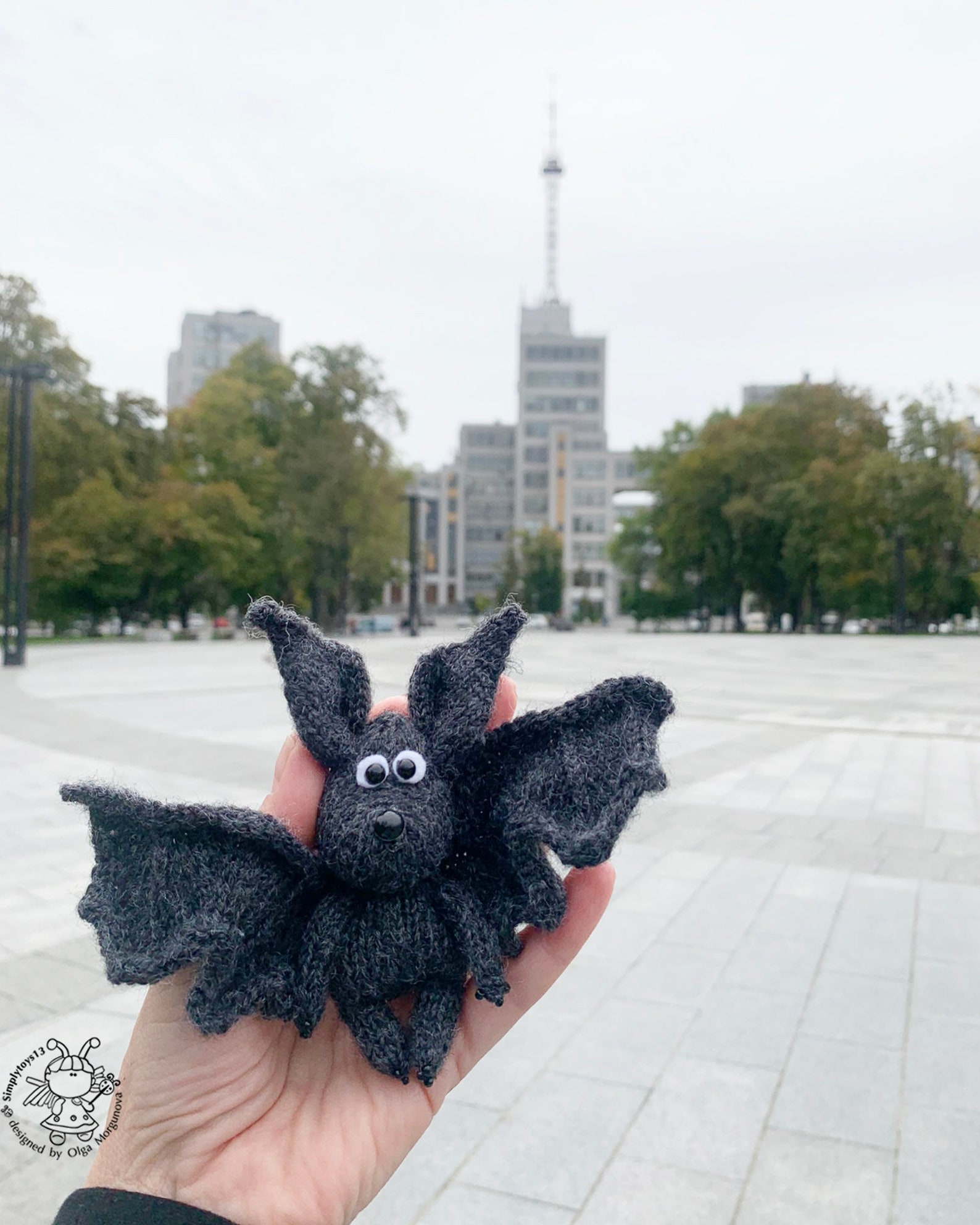 Mini Cute Bat Knitting Flat. Amigurumi Bat. Instant Download. - Etsy