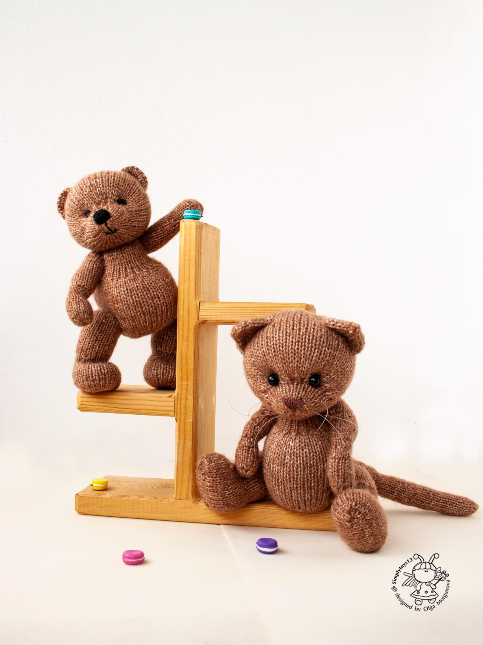 Kitty Milksi Knitting Amigurumi Pattern: Funny Knitted Round Without ...