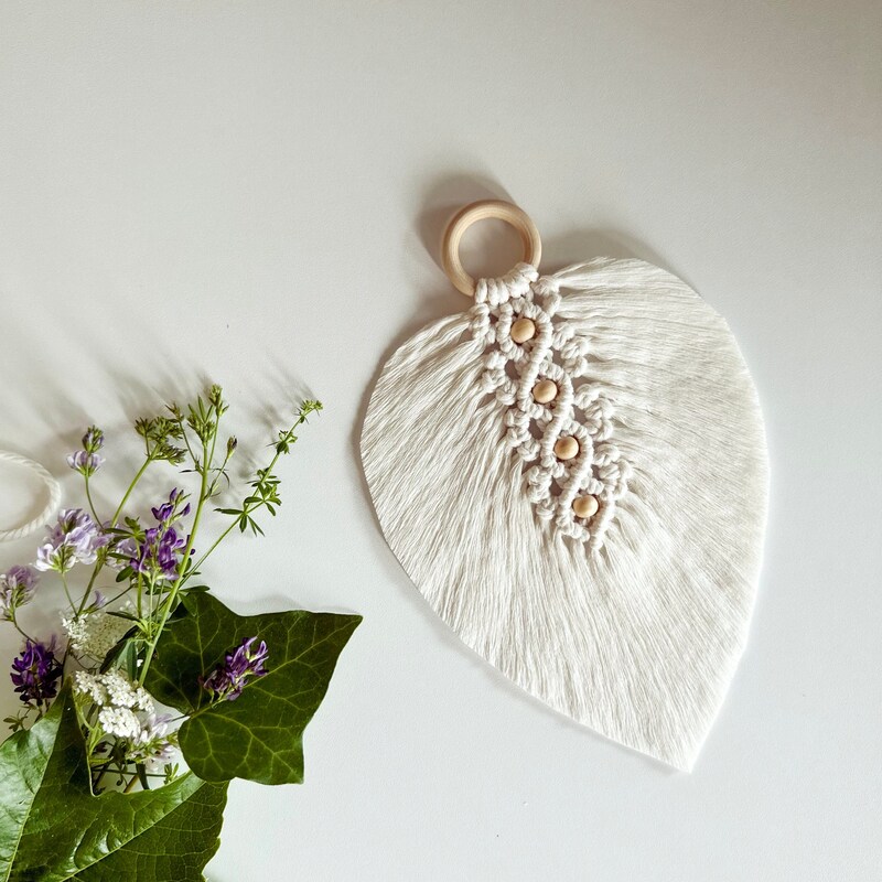 Macrame Leaf Pattern - Etsy