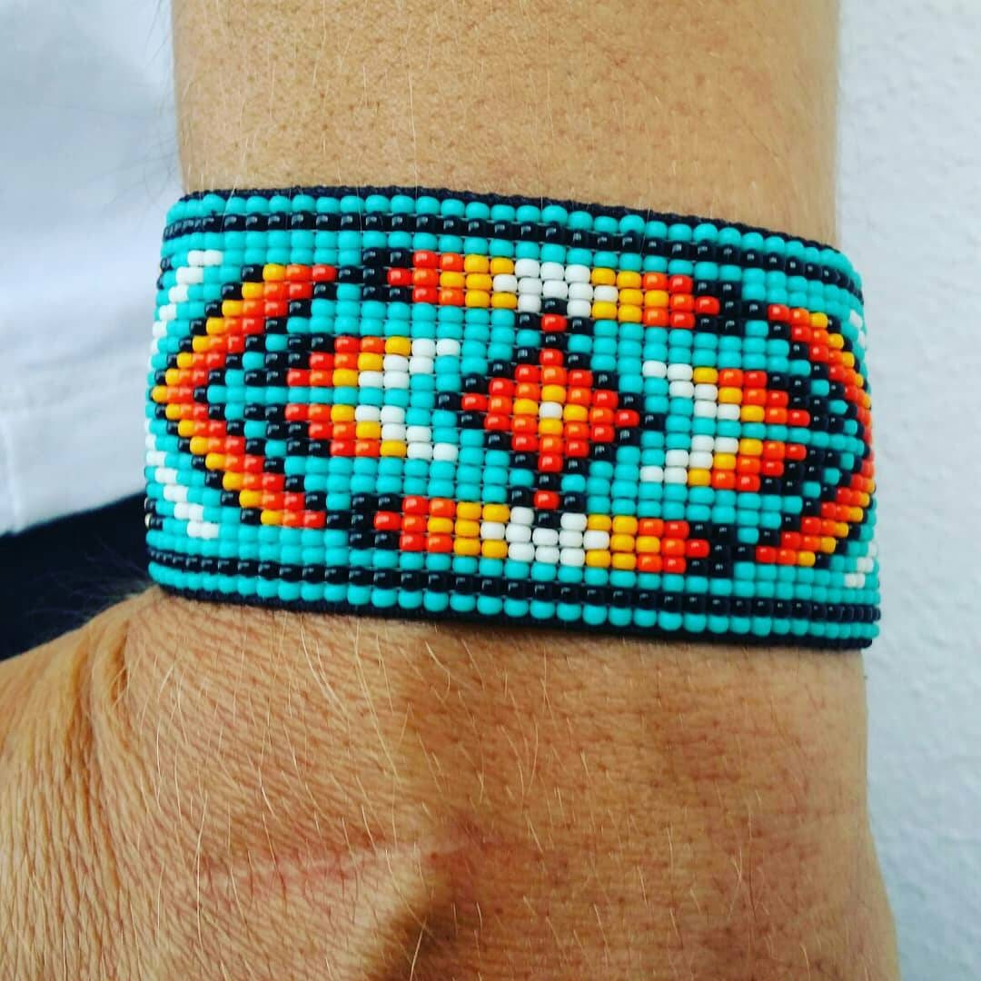 Native American Beadwork Bracelets