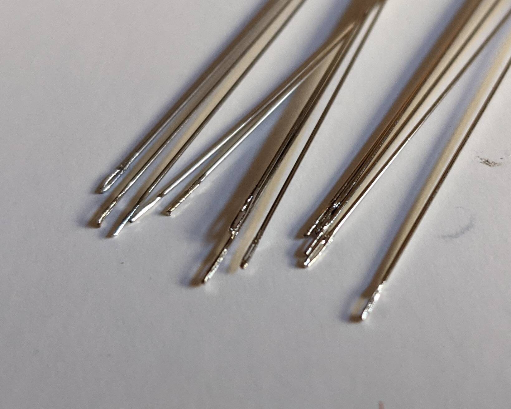 Extra Long Thin Beading Needles Loom Beading Needles | Etsy