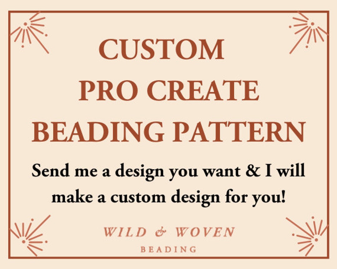 Custom Procreate Beading Template Graph - Etsy