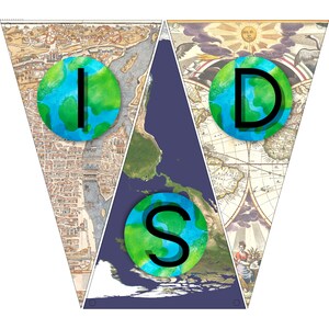 Happy GIS Day DIY Pennant Banner Digital Download Printable 8.5x11 - Etsy