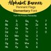 Printable - DIY - Classroom Decoration - Alphabet & Numbers - Lined ...