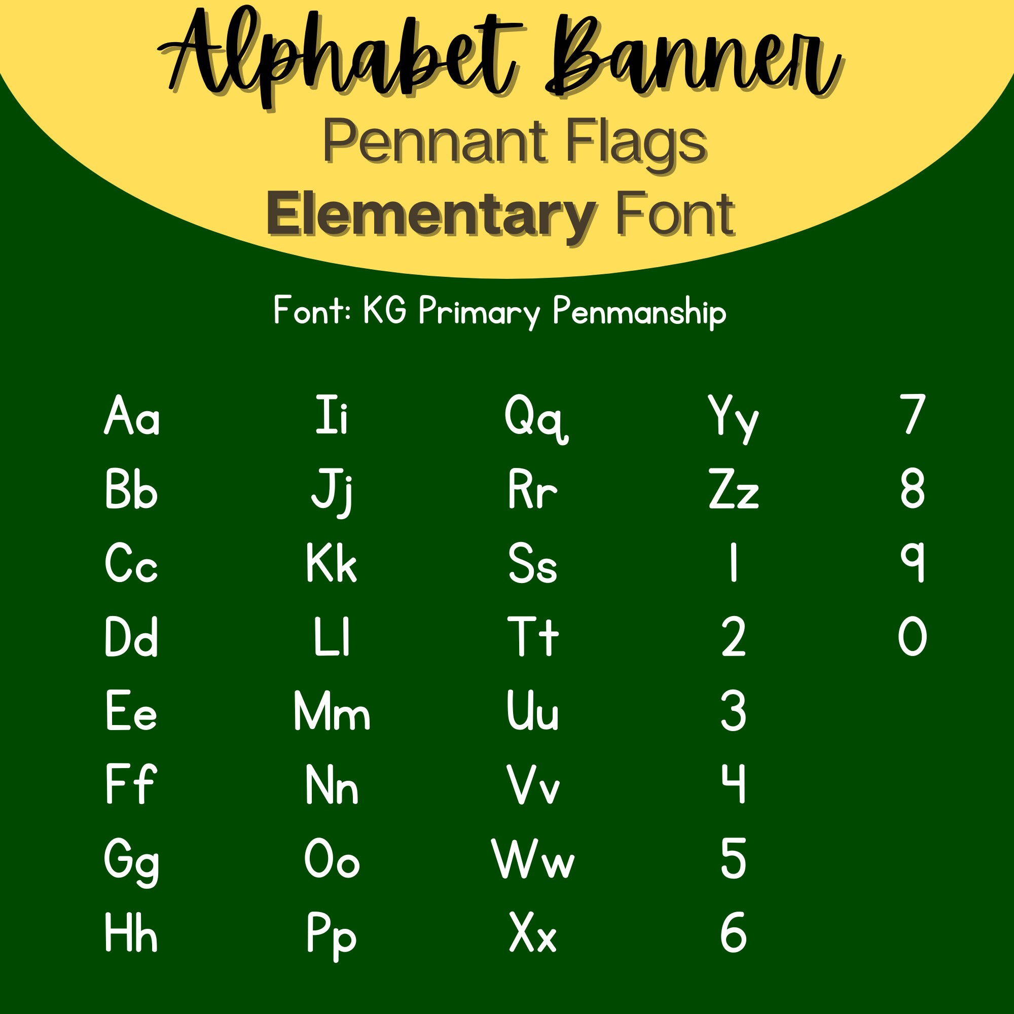 Printable - DIY - Classroom Decoration - Alphabet & Numbers - Lined ...