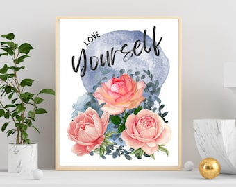 Printable Inspirational Posters set of 5 8.5x11 Portrait - Etsy