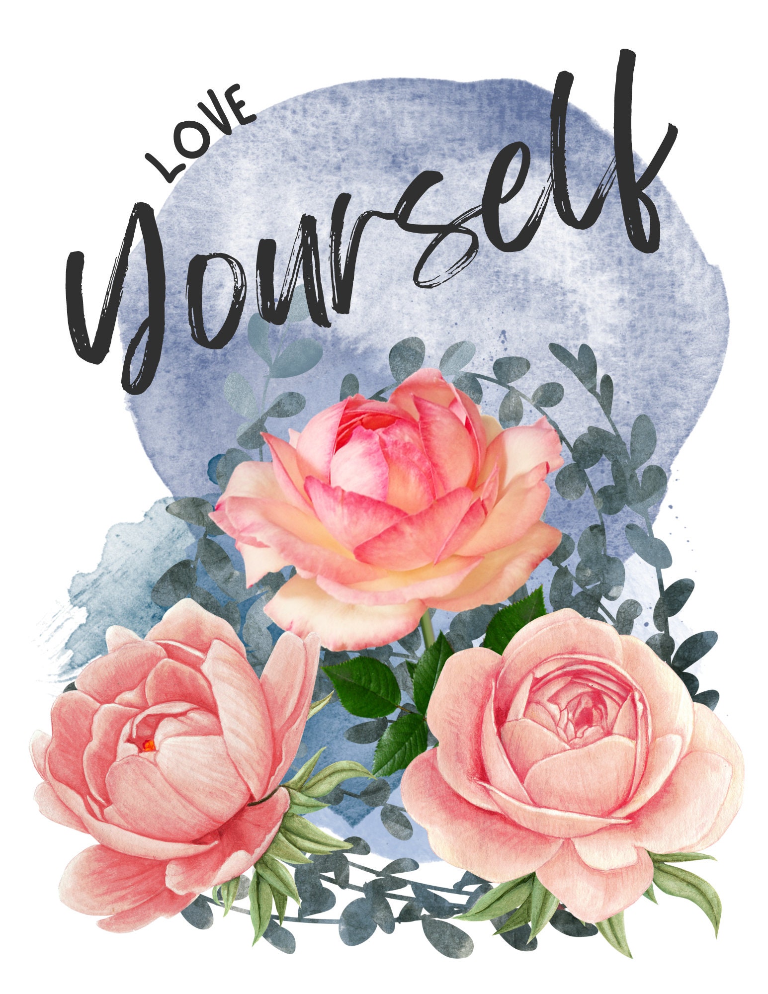 Printable Inspirational Posters (set of 5) - 8.5x11 Portrait - Etsy