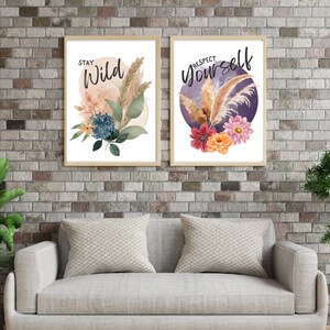 Printable Inspirational Posters (set of 5) - 8.5x11 Portrait - Etsy