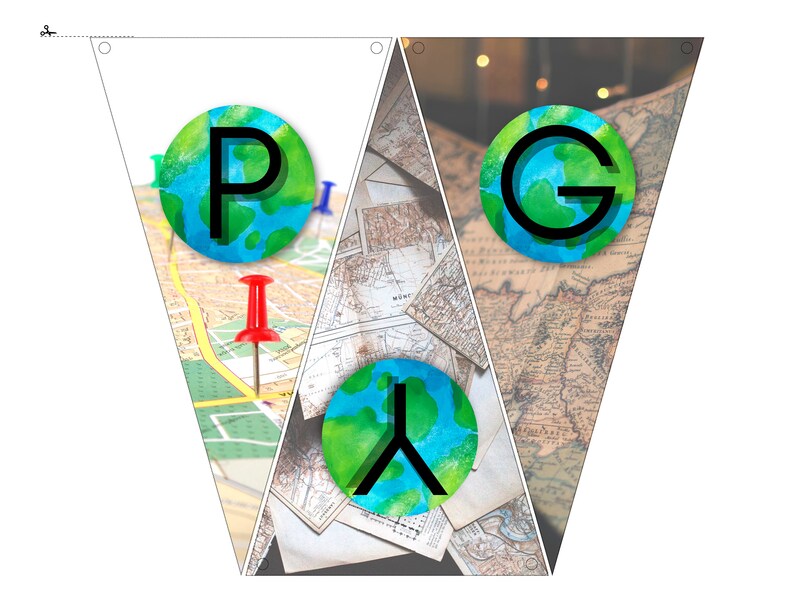 Happy GIS Day DIY Pennant Banner Digital Download Printable 8.5x11 - Etsy