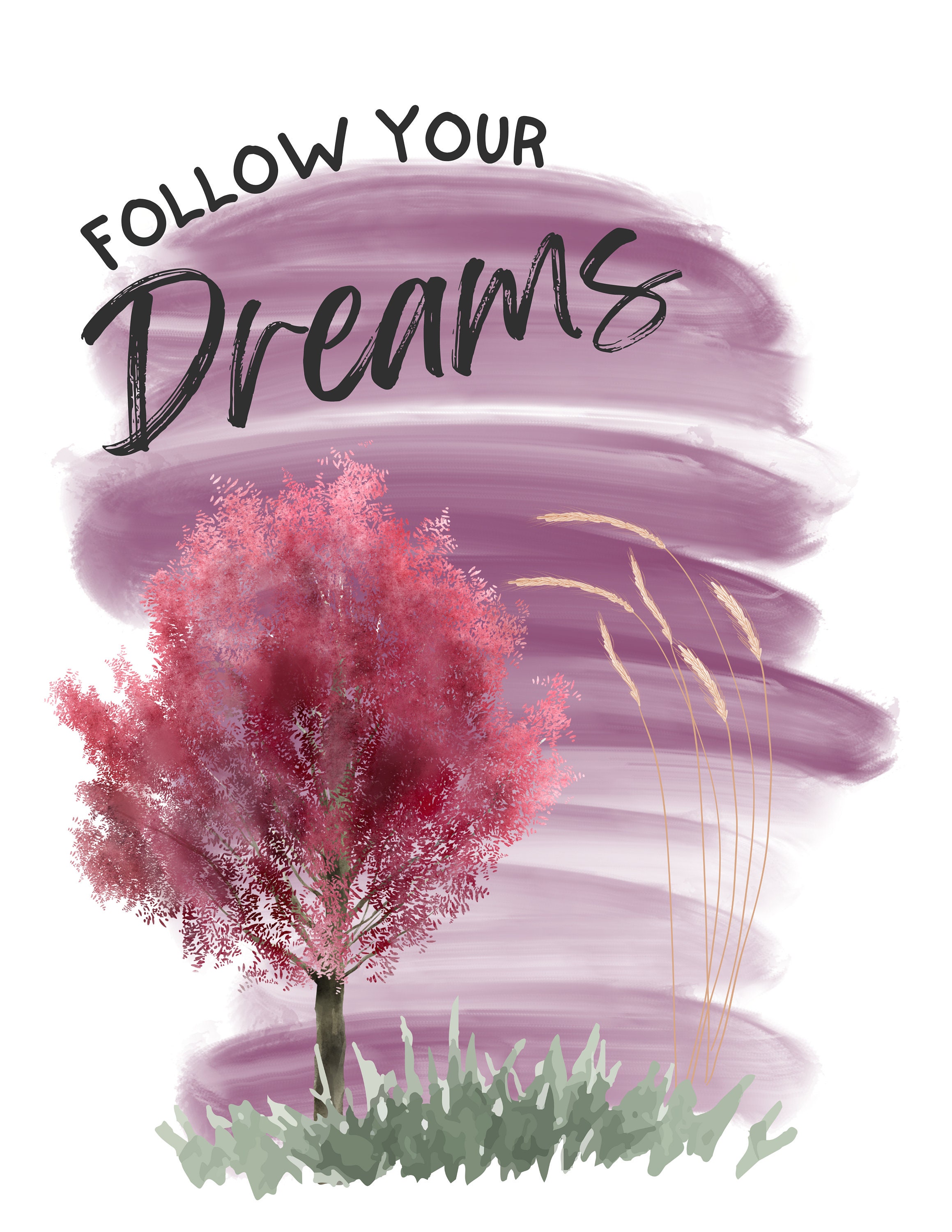 Printable Inspirational Posters (set of 5) - 8.5x11 Portrait - Etsy