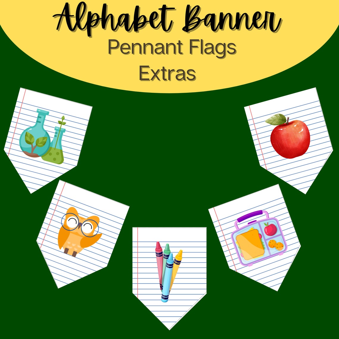 Printable - DIY - Classroom Decoration - Alphabet & Numbers - Lined ...