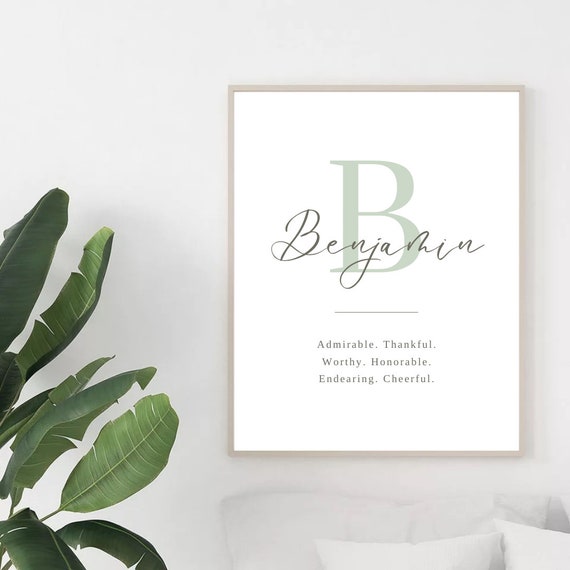 Custom Name Print Name Printable Personalized Name Gift | Etsy