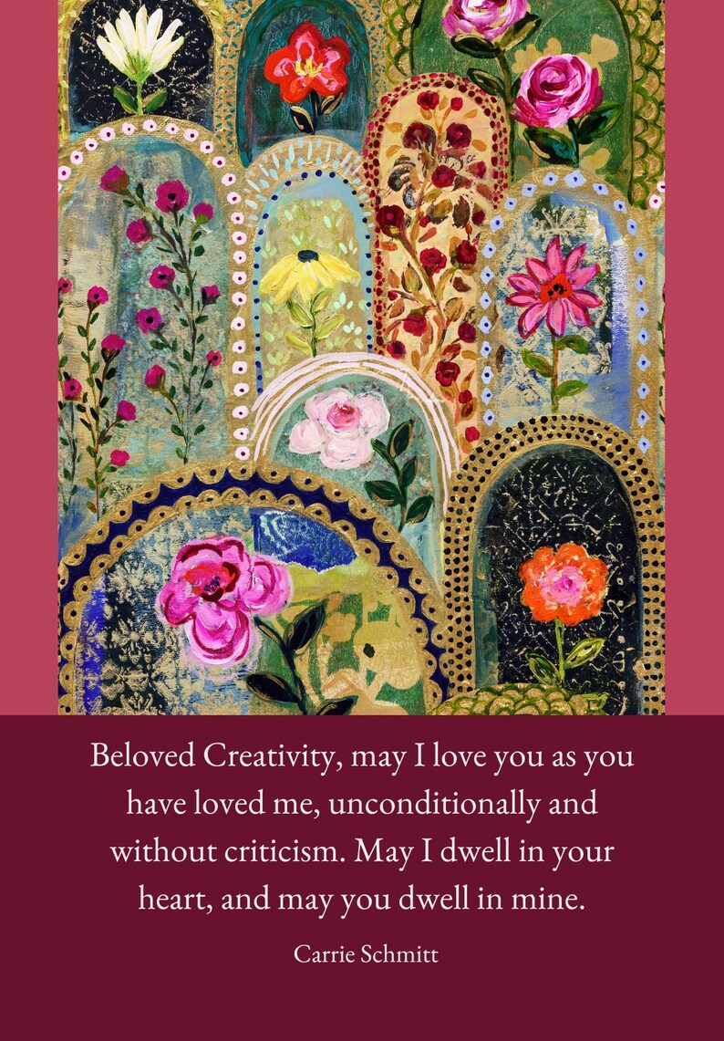 Blessings Before You Create Affirmation Card Deck - Etsy