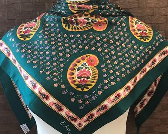 Echo silk scarf | Etsy