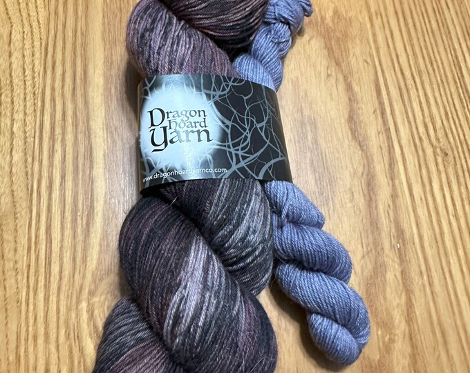 YARN DESTASH: Dragon Hoard Yarn Myth Fingering Sock Set Gothic Romance ...