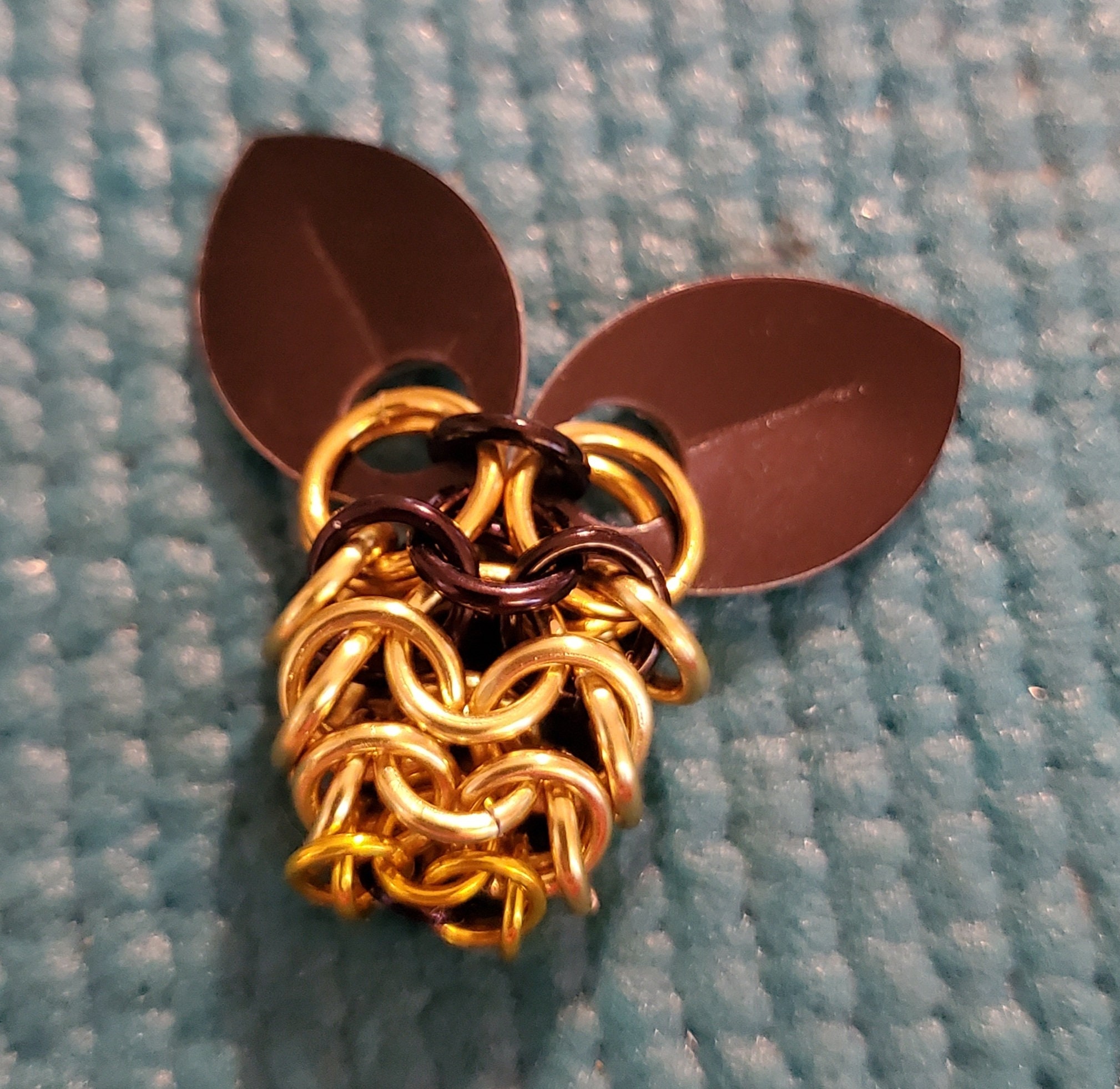 Scalemaille Ear Dragon Tutorial - Instant Download PDF - Chainmaille ...