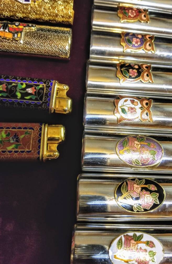 Hand Painted Lighter Cases Refillable Gas and Cover Cases. - Etsy