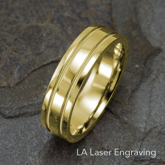 Etsy mens gold rings store
