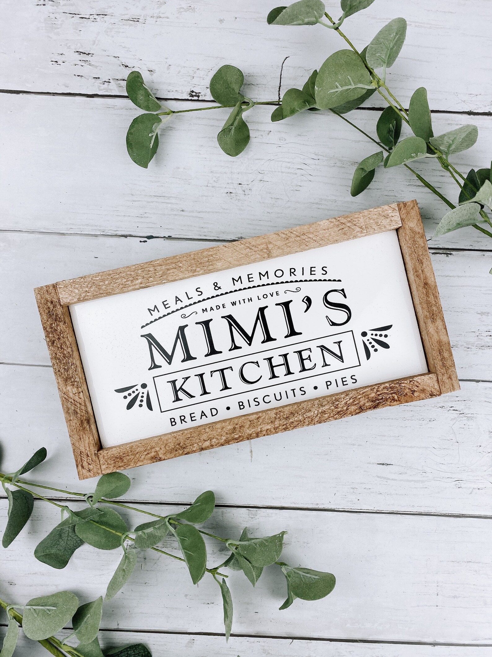 Mimi's Kitchen Subway Tile Sign Mimi's Sign - Etsy