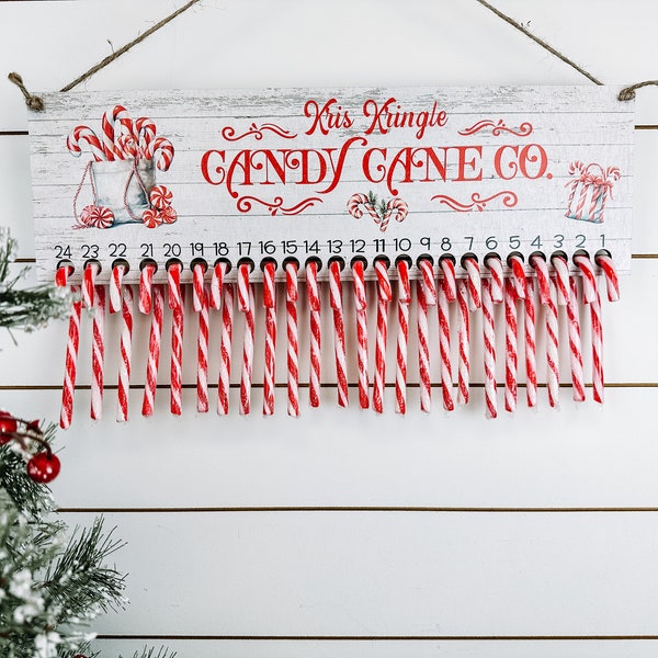 Christmas Candy Calendar - Etsy