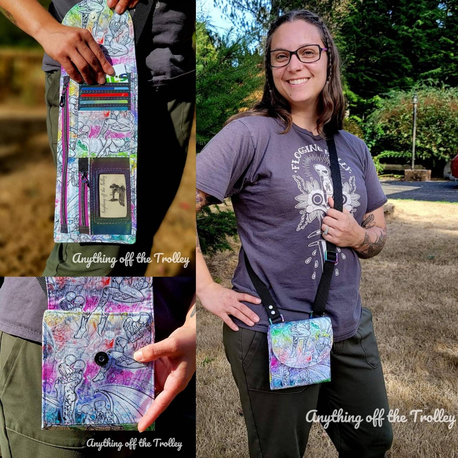 Flip It Good Crossbody Wallet PDF Sewing Pattern DOWNLOAD - Etsy Canada